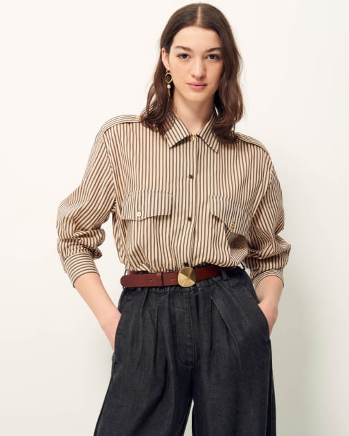 EMITA Blush Tea | Chemise | SESSÙN Site officiel