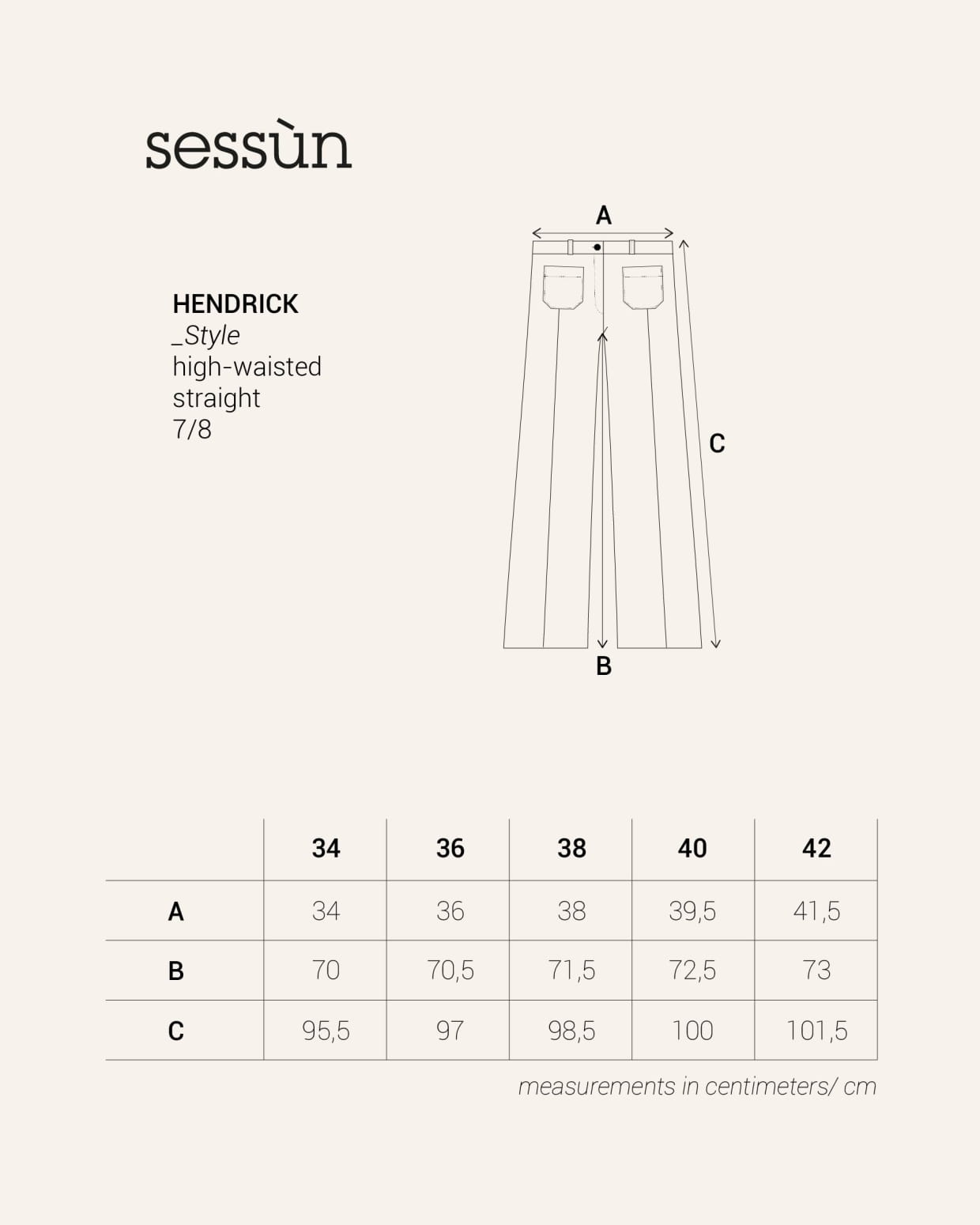 HENDRICK Fleur de Sel | Pantalon | SESSÙN Site officiel