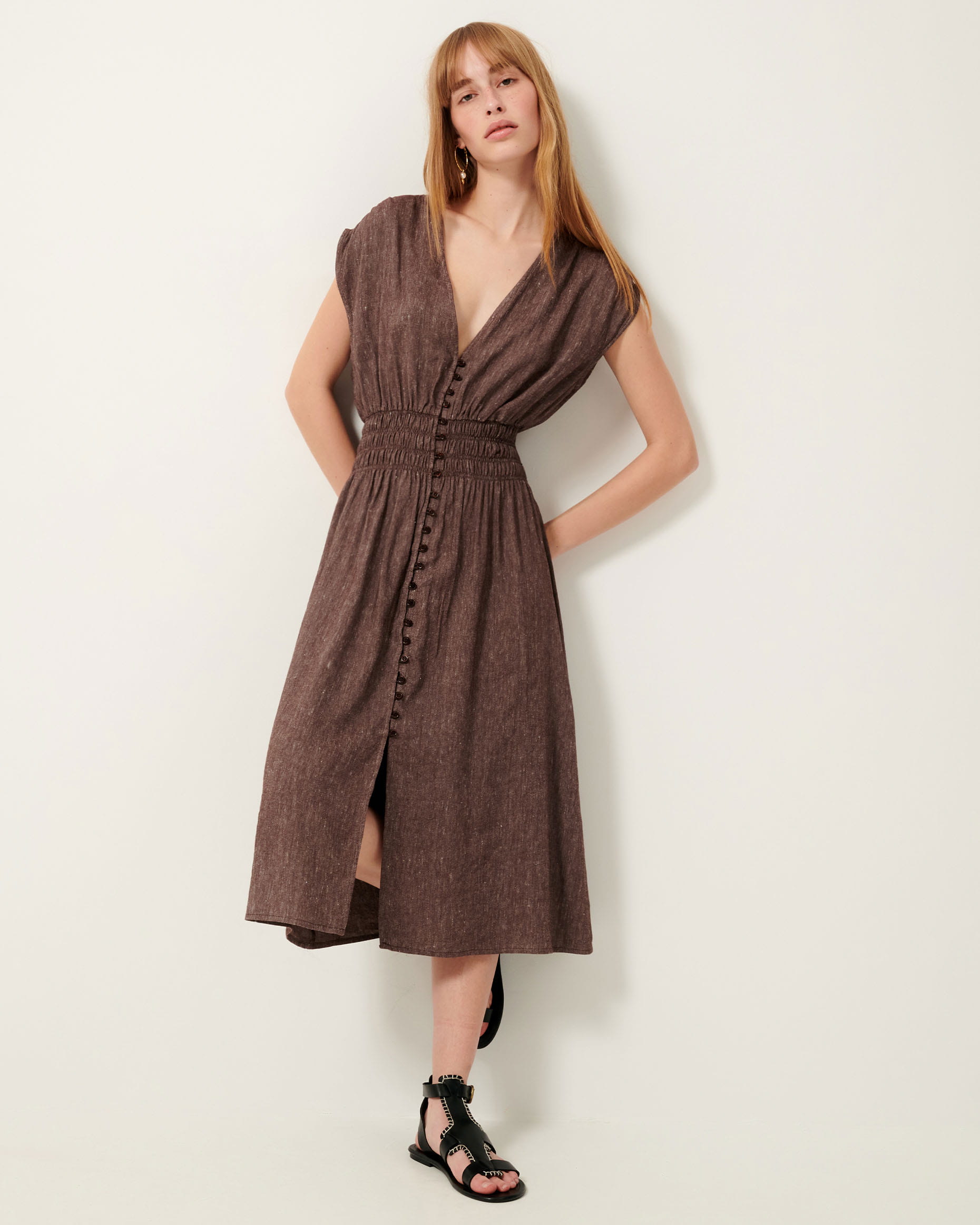 GALADAY Mahogany | Dress | SESSÙN Official website