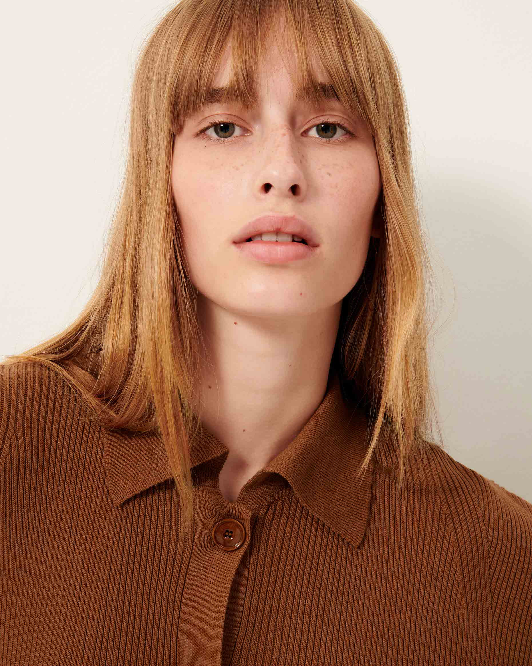 JOURNEY Caramel | Cardigan | SESSÙN Official website