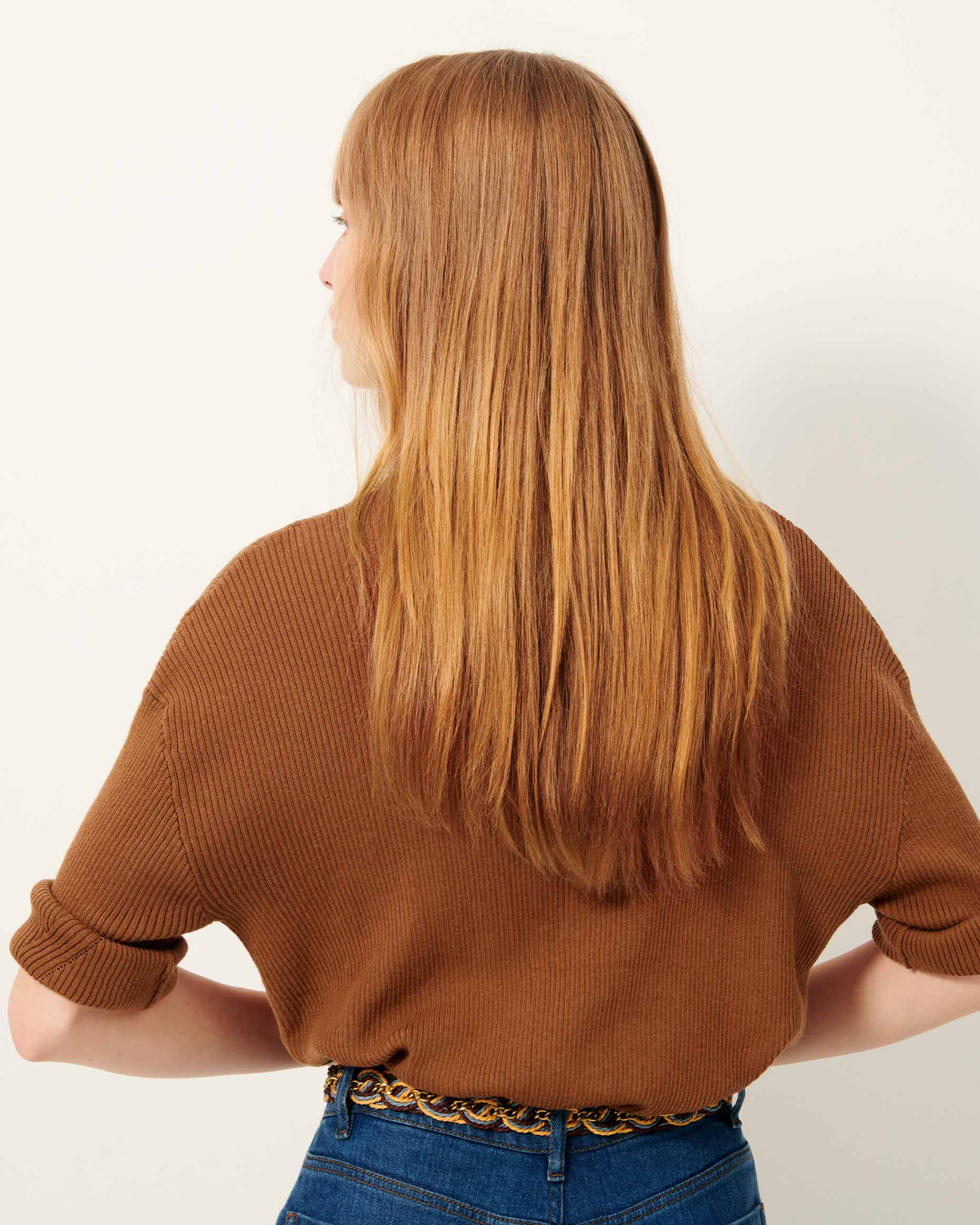 JOURNEY Caramel | Cardigan | SESSÙN Official website