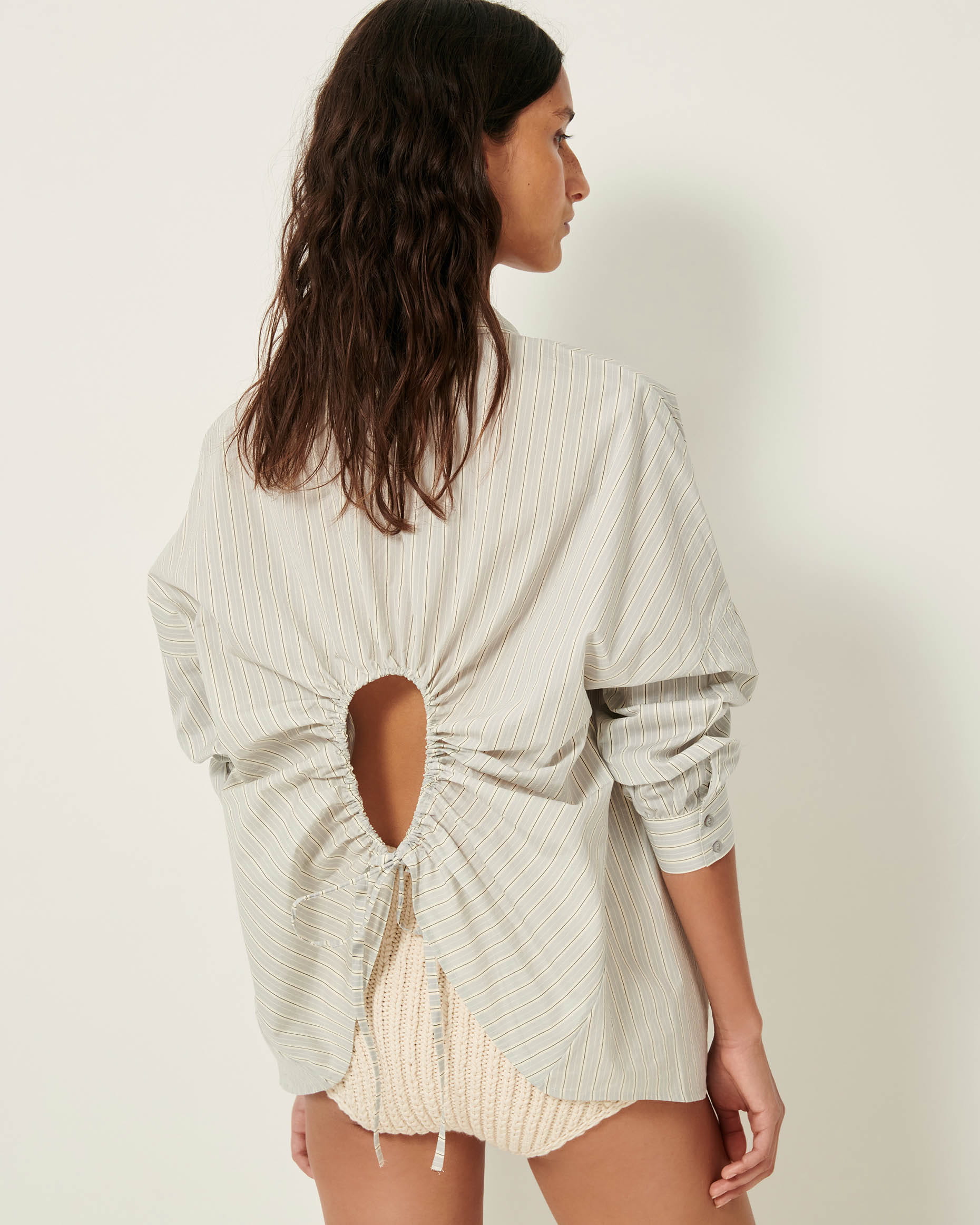 ROHMER Milkygrès | Shirt | SESSÙN Official website