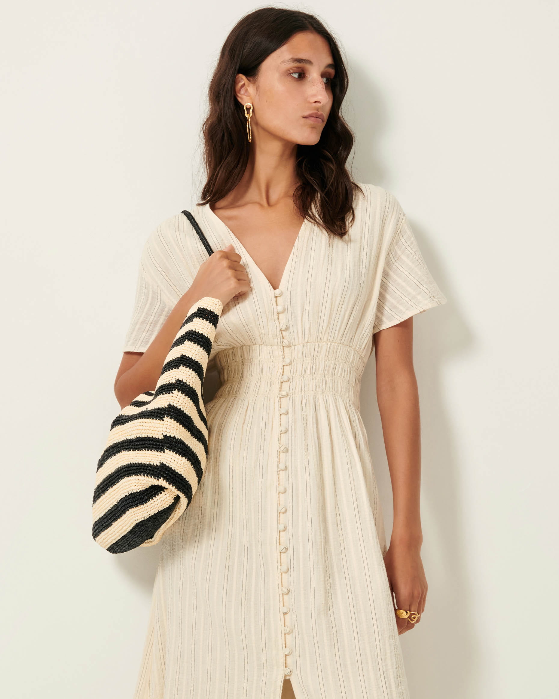 TALAA Black Natural | Tote bag | SESSÙN Official website