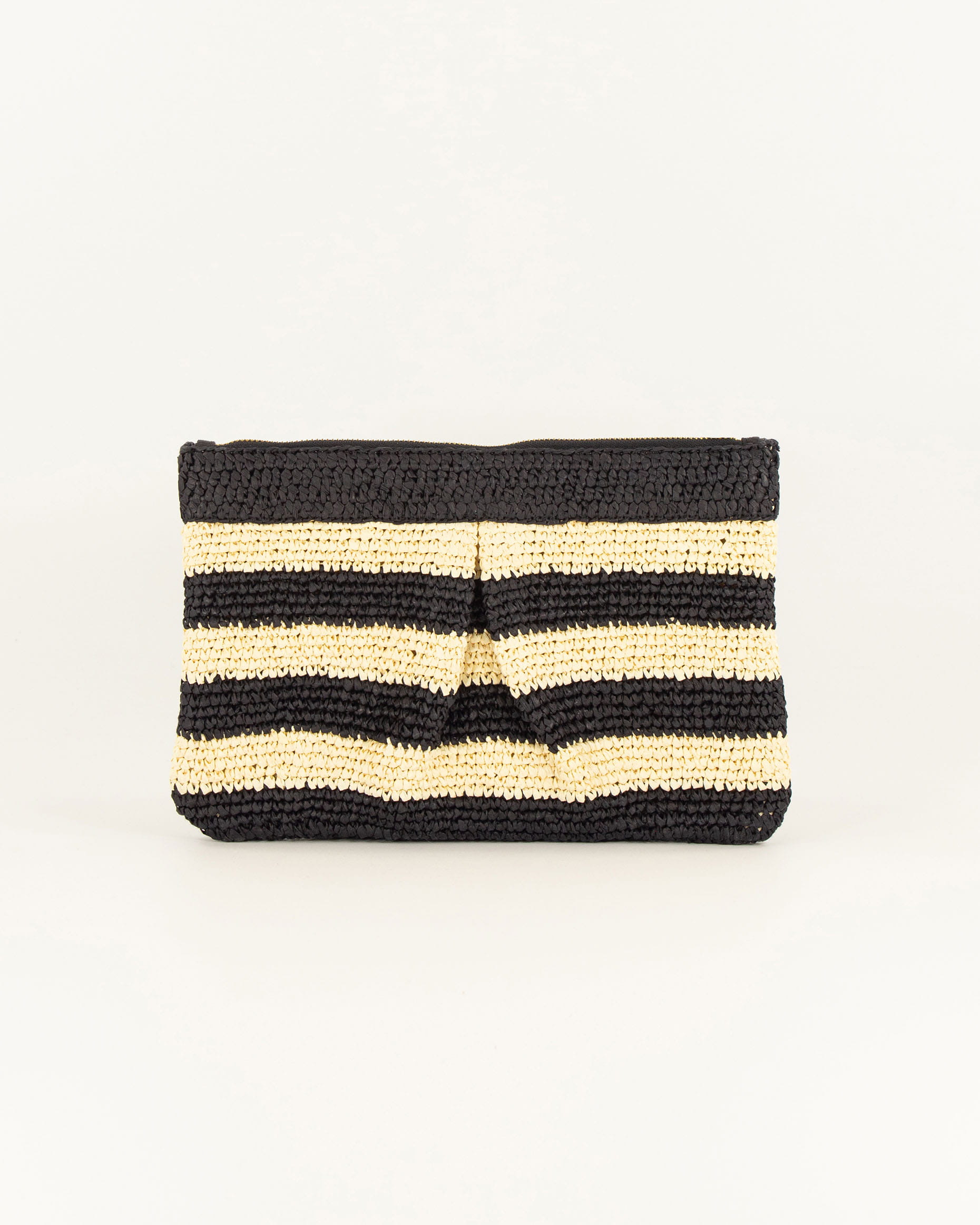 TALAA POUCH Black Natural | Clutch bag | SESSÙN Official website