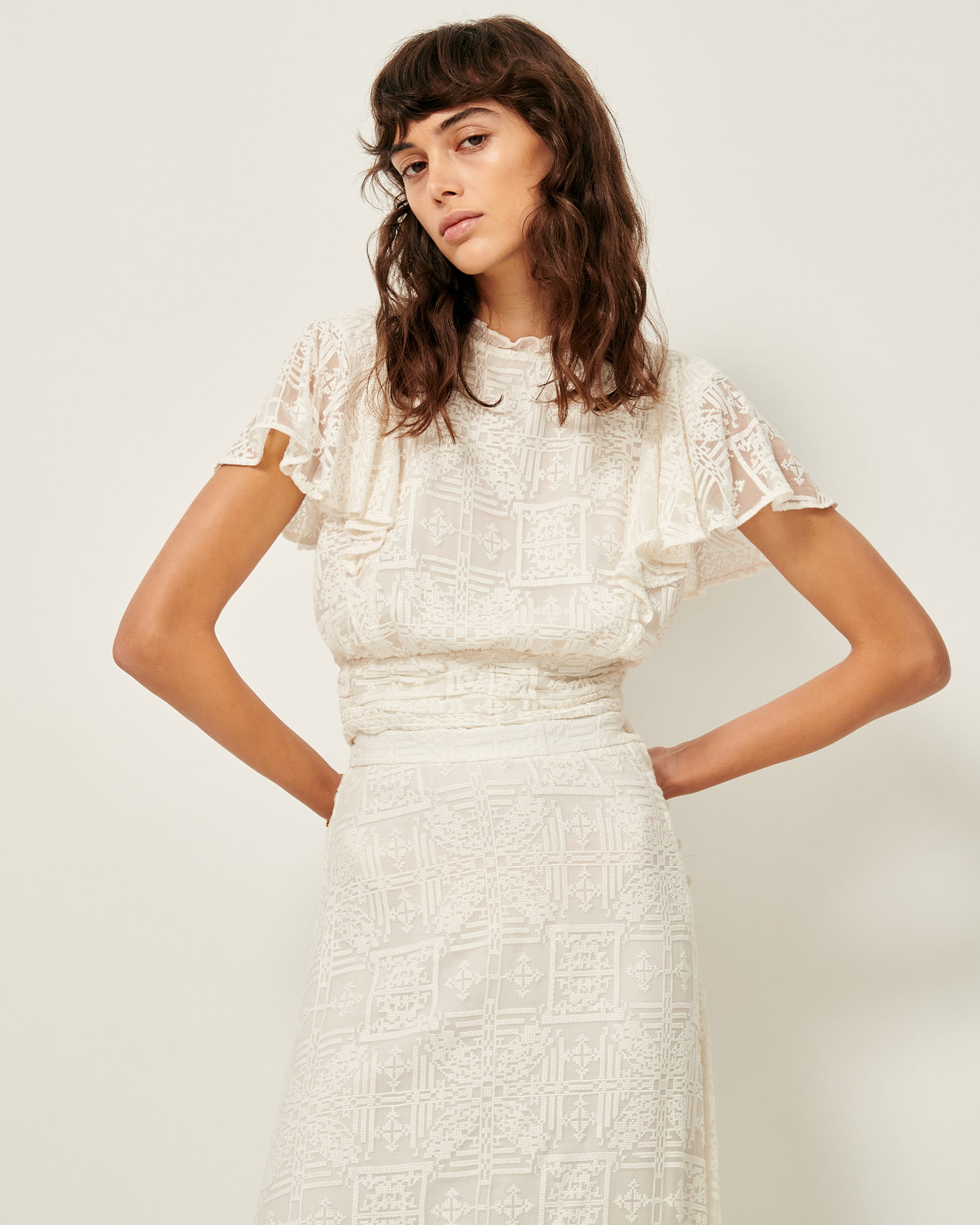 Top DEAR Antic white | SESSÙN OUI | Official website