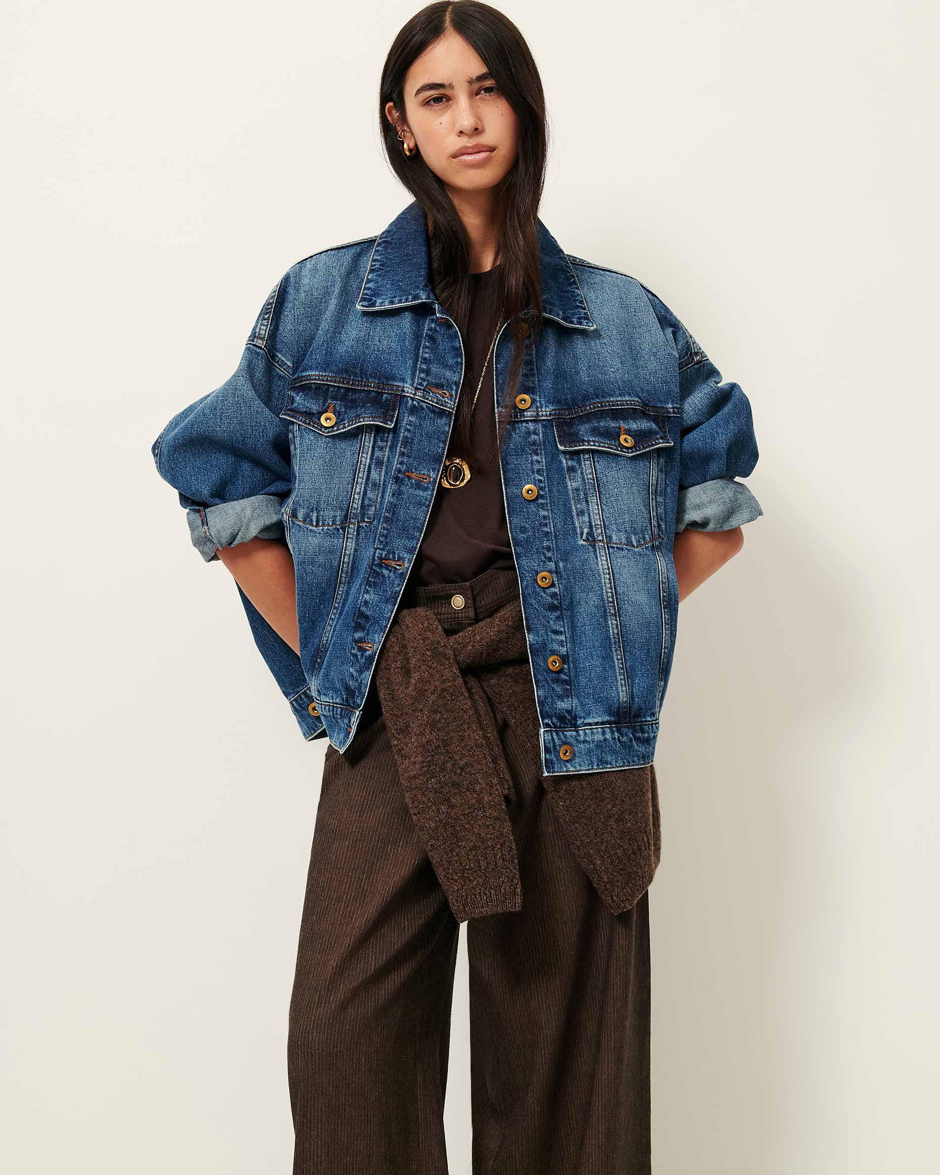 COSTELLO Vintage Blue | Jacket | SESSÙN Official website