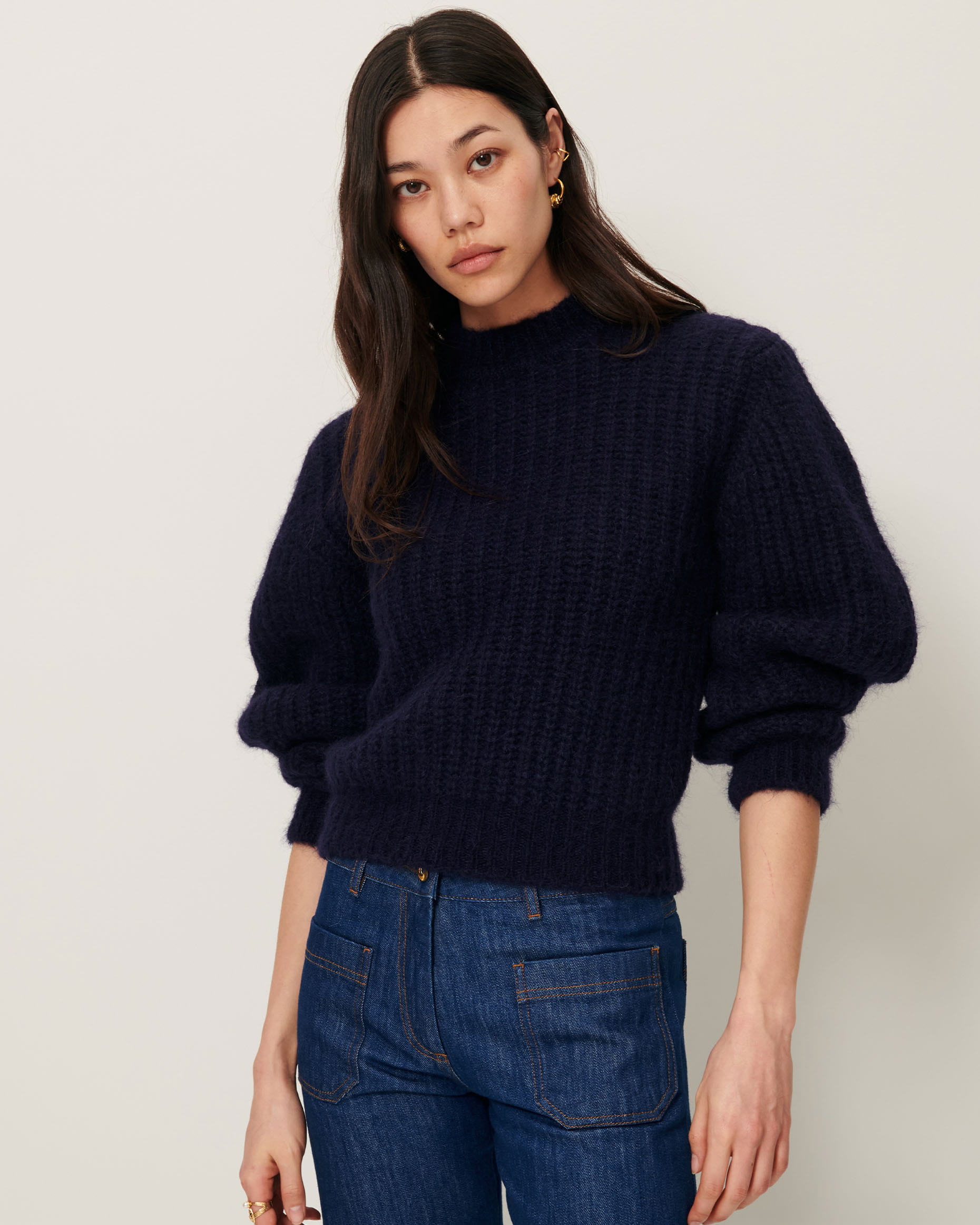 EOLE Navy | Jumper | SESSÙN Official website