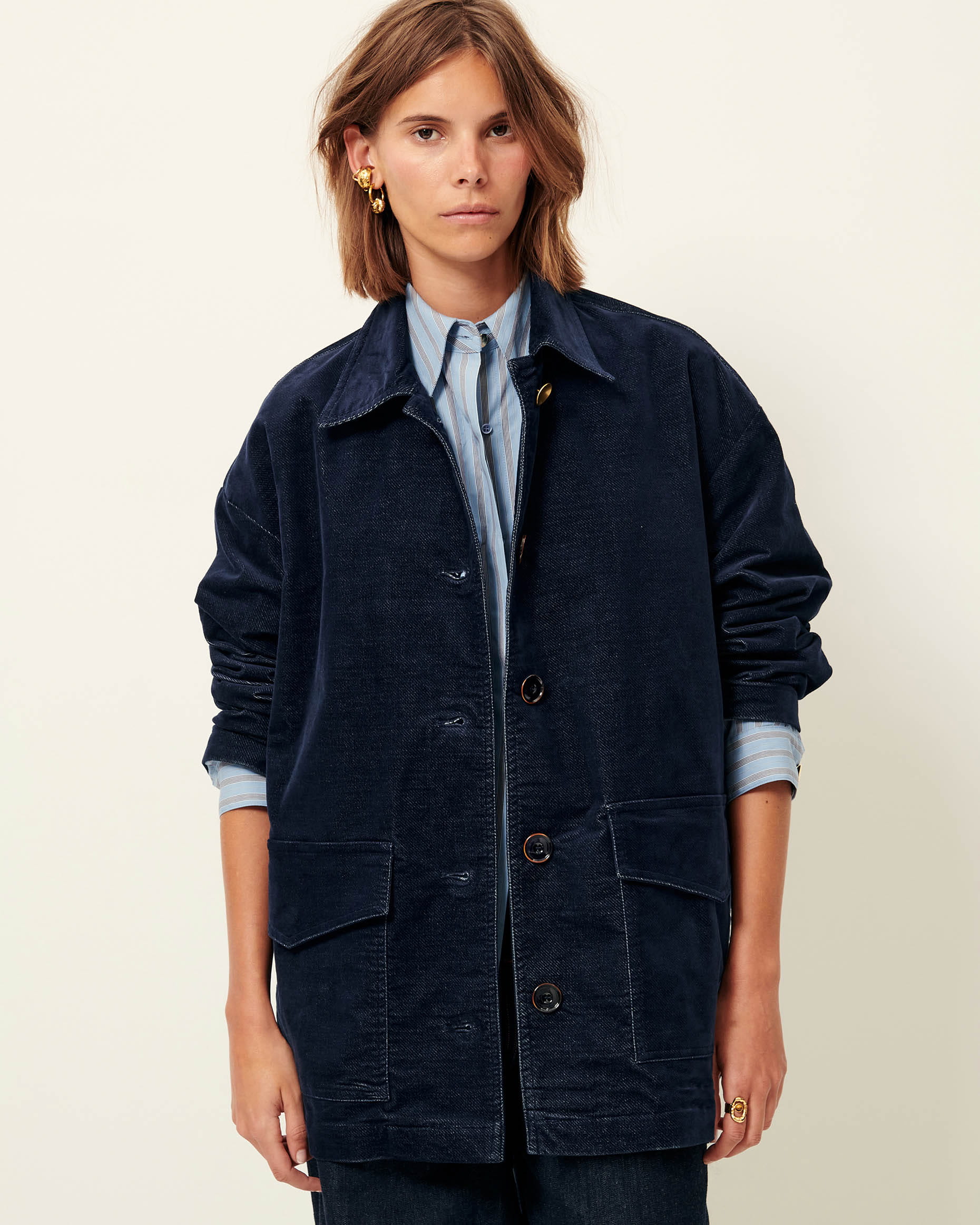 JONOVA Indigo | Jacket | SESSÙN Official website
