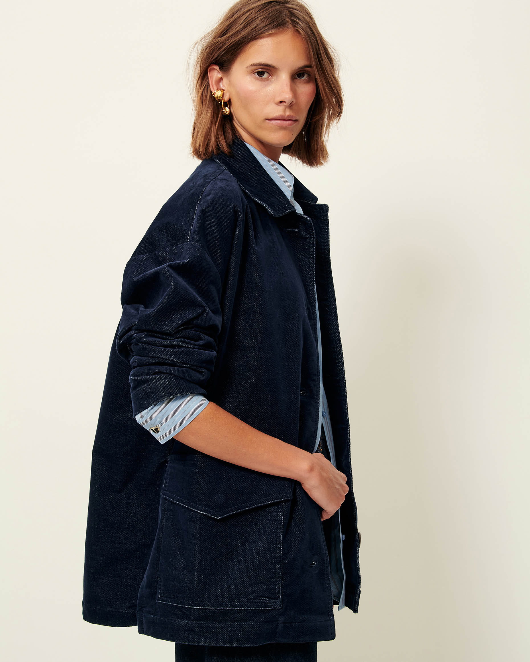 JONOVA Indigo | Jacket | SESSÙN Official website