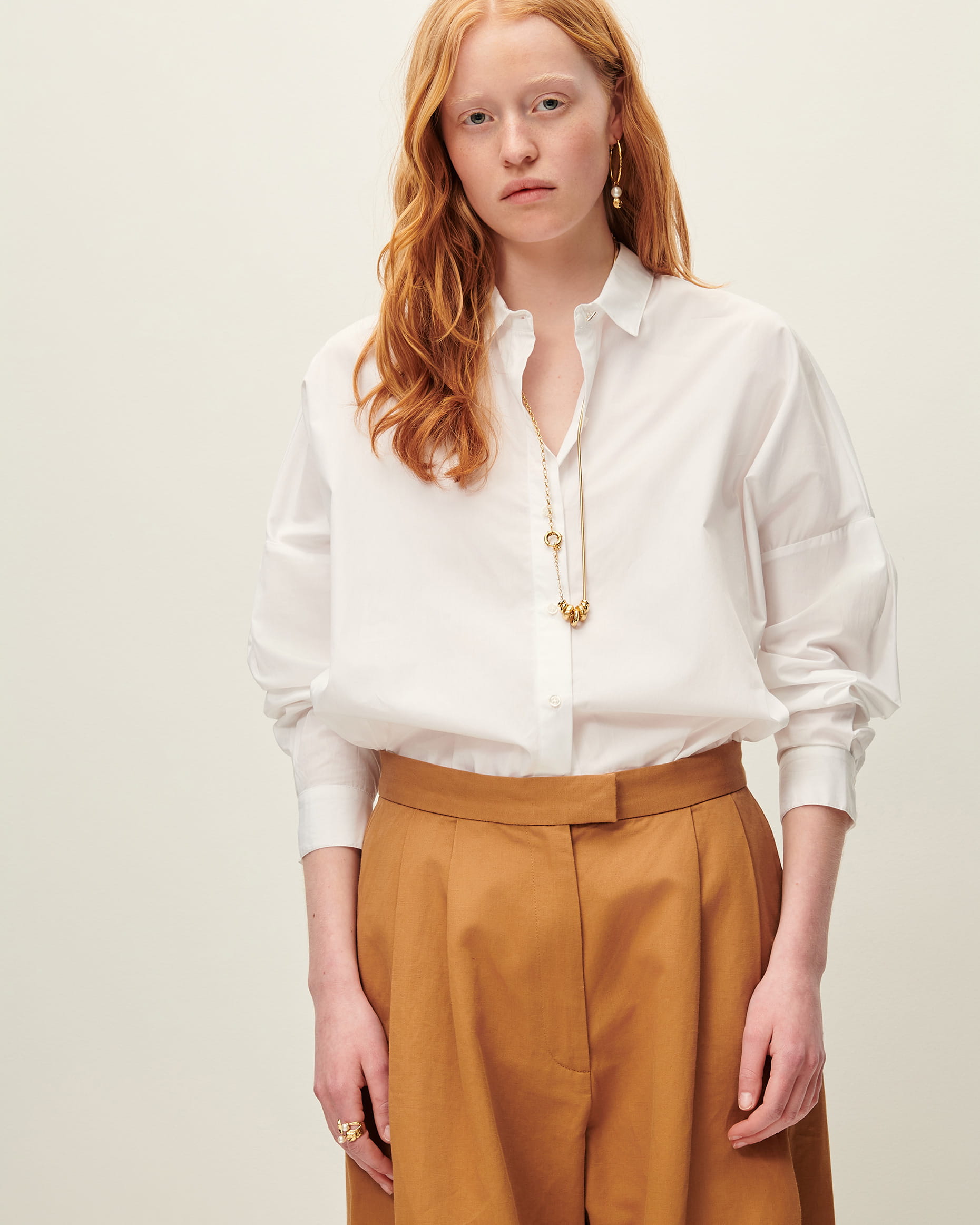 MAEMI O Optical White | Hemd | SESSÙN Offizielle webseite