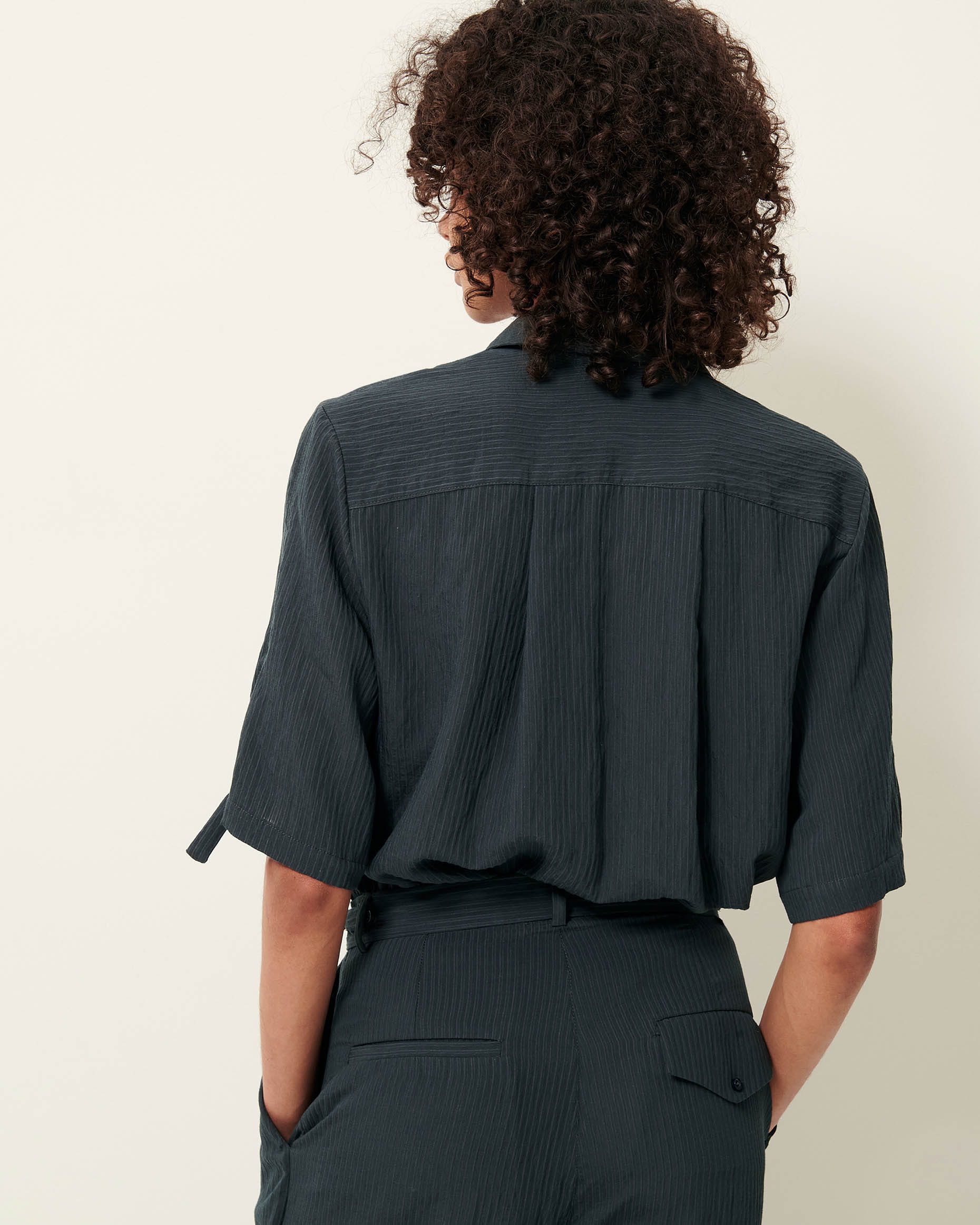 SIMONIN Smoke Green | Shirt | SESSÙN Official website