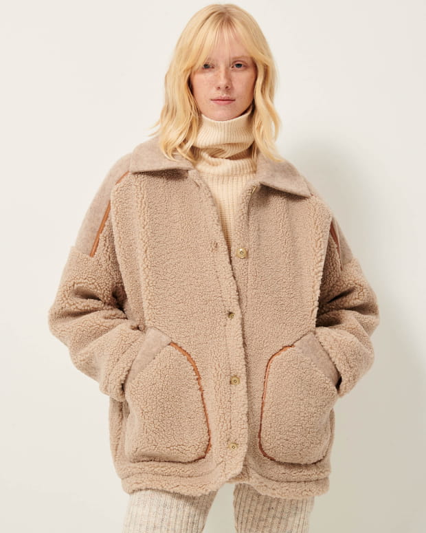 ICY ROCKY Fossil | Jacket | SESSÙN Official website ICY ROCKY Fossil | Jacket | SESSÙN Official website